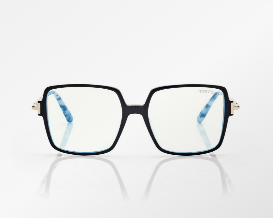 Tom Ford Blue Block Square Eyeglasses – Prestige Optical